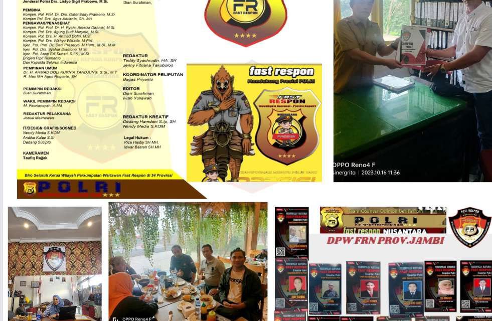 Apa Itu Fast Respon Nusantara, Ini Penjelasannya - Jurnal 1 Jambi