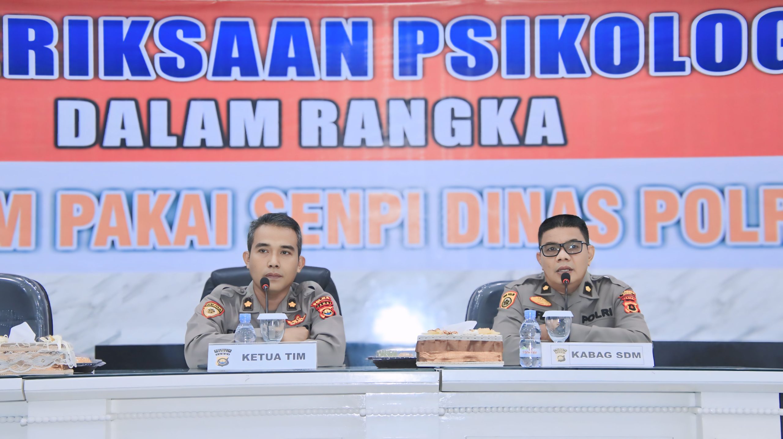 Pemeriksaan Test Psikologi Personel Polresta Jambi Dalam Rangka Pinjam ...
