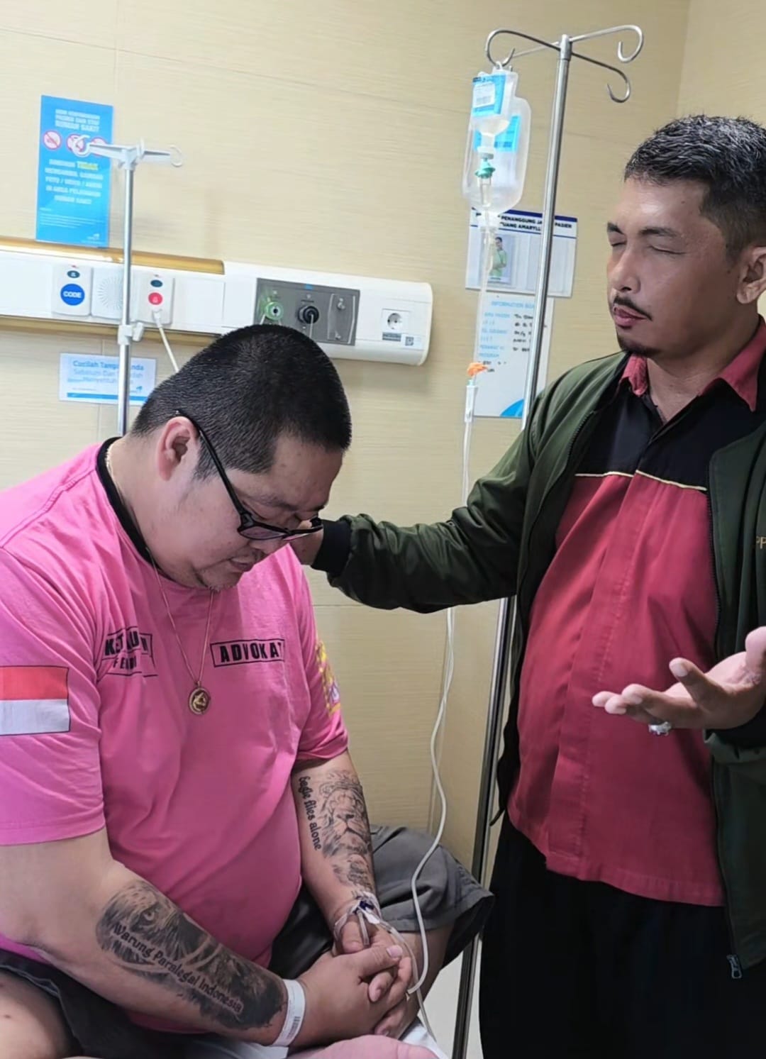 Doa dan Harapan untuk Kesembuhan Ketua Umum FERADI WPI, Advokat Donny ...