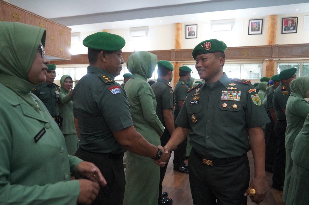 Danrem 042/Gapu Pimpin Korp Kenaikan Pangkat, Tekankan Pengabdian ...