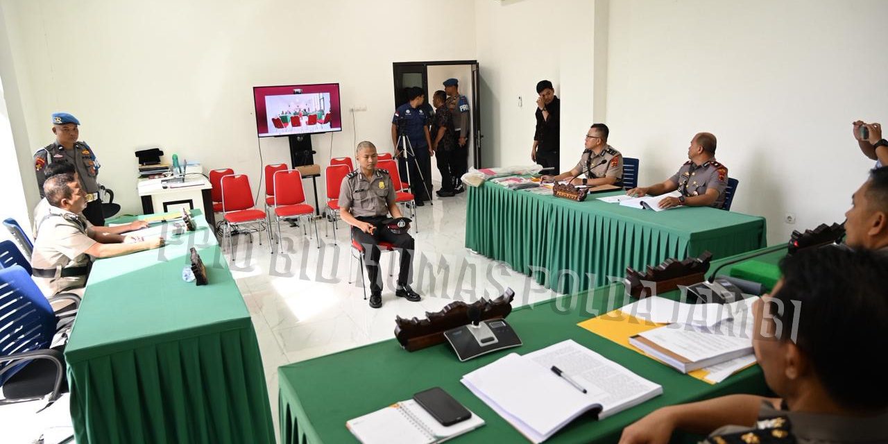 Majelis etik Polda Jambi putuskan PTDH untuk Bripda Waldi Aldiyat ...
